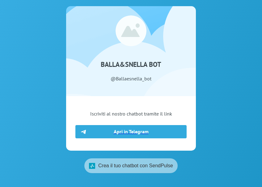 BALLA&SNELLA BOT (Ballaesnella_bot.tg)