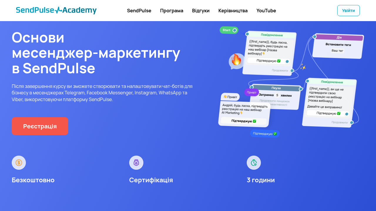 Основи месенджер-маркетингу в SendPulse