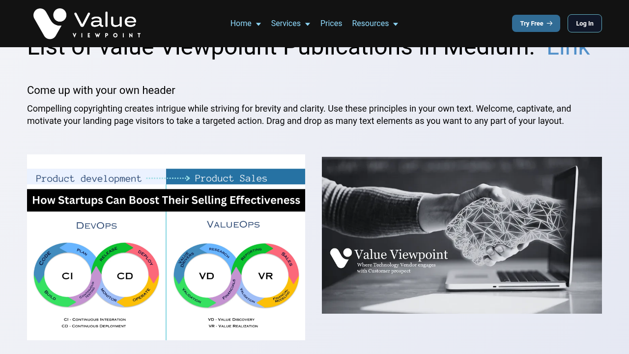 Value Viewpoint Live