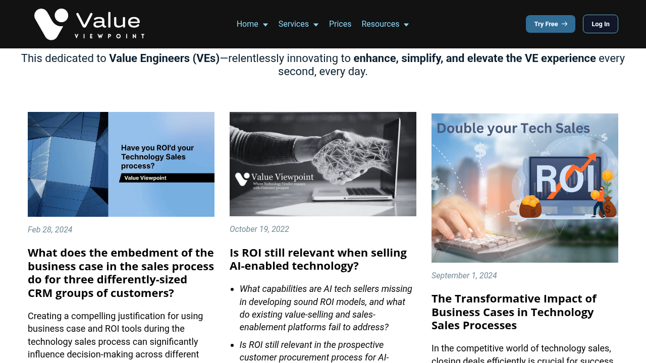 Value Viewpoint Live