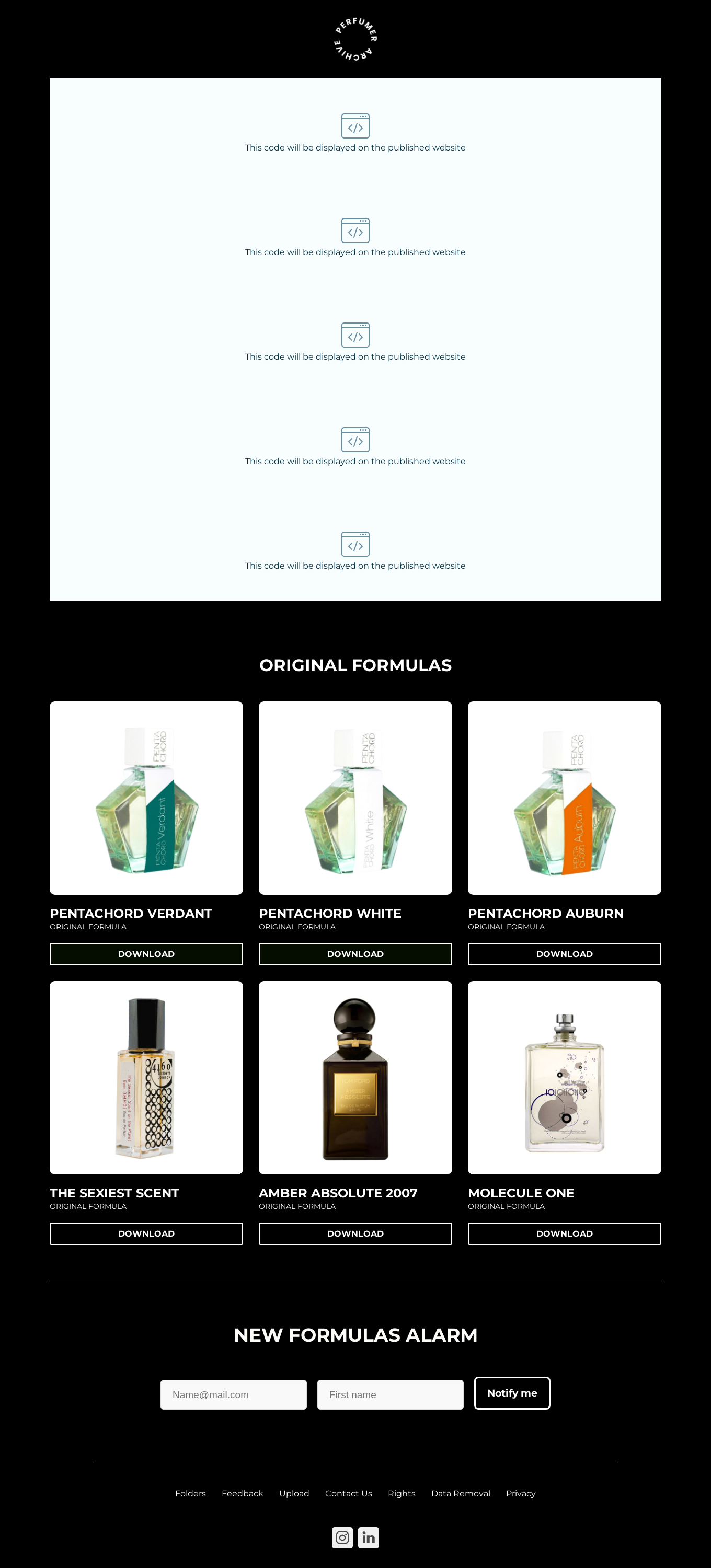 Perfumer Archive perfumer-archive