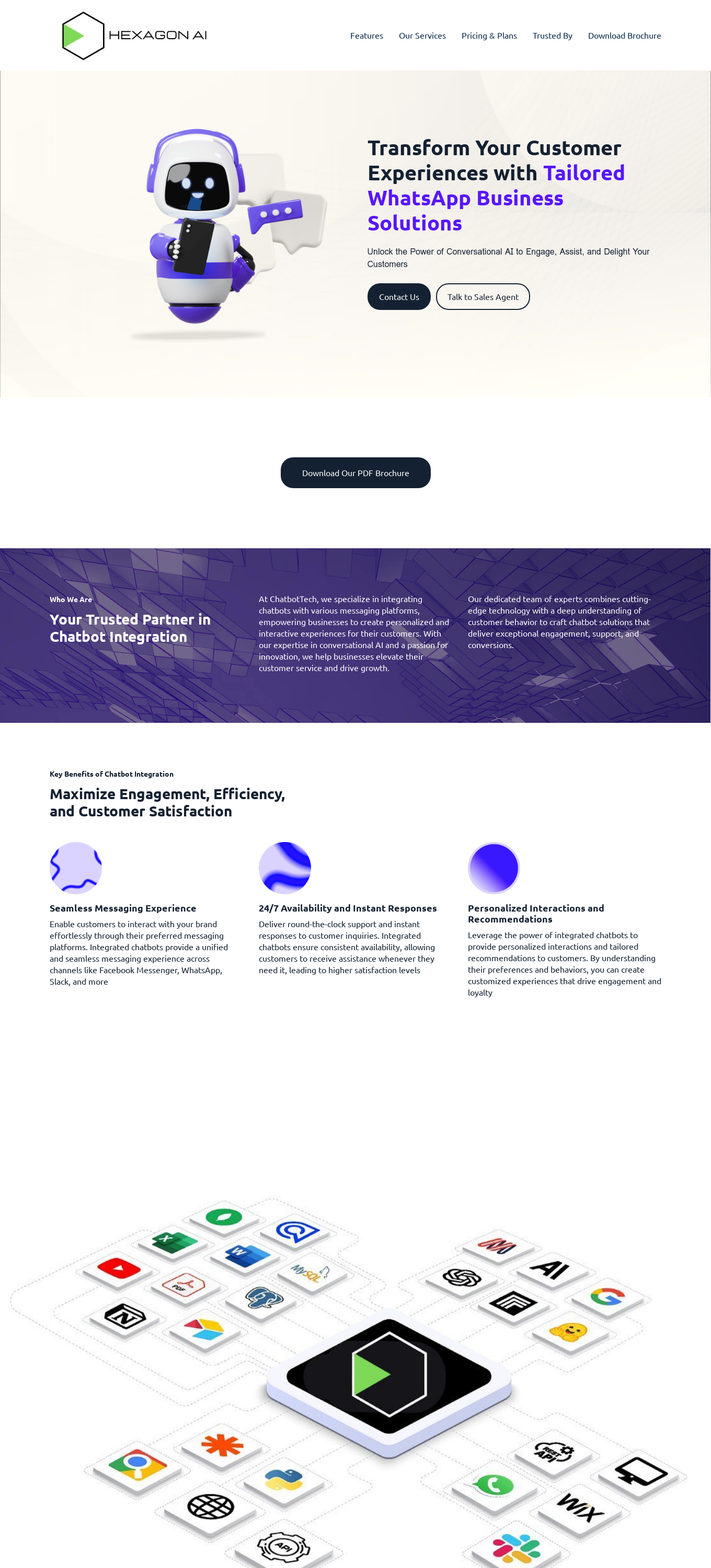 Hexagon AI | Tailored WhatsApp Business Solutions